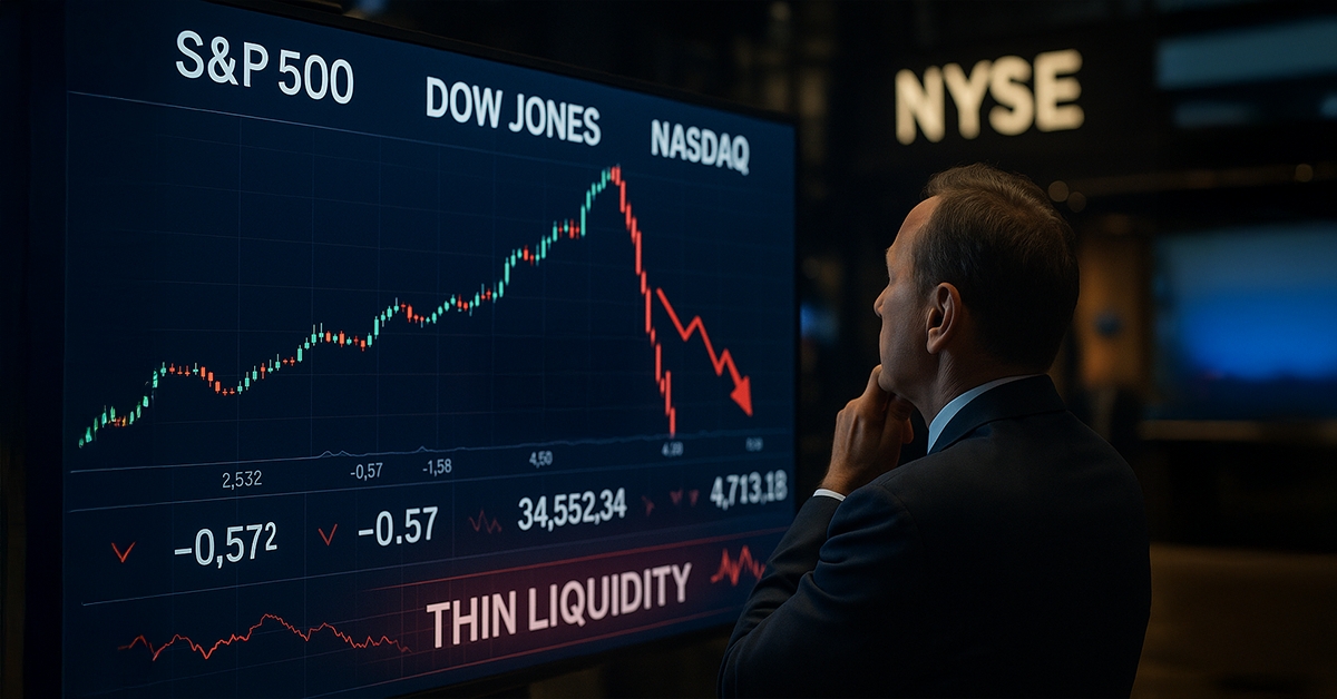 U.S. Indices Dip After Monday’s Record Highs | Market Fundamentals