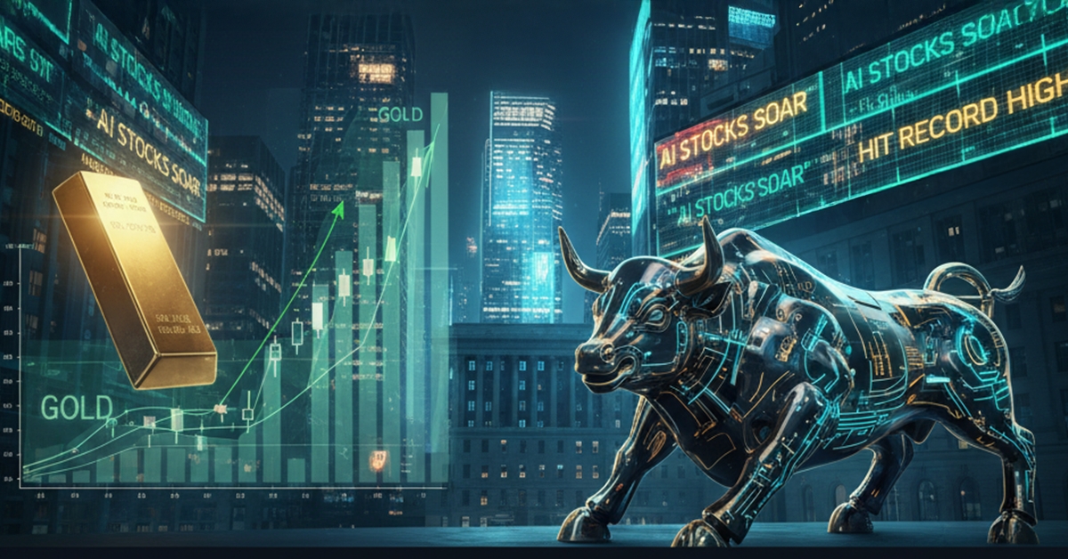 Weekly Recap & Outlook: AI Stocks Lift Records; Gold Soars